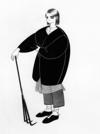 Looking Into the Eyes of Ai Teramoto’s Black and White Drawings | Spoon ...