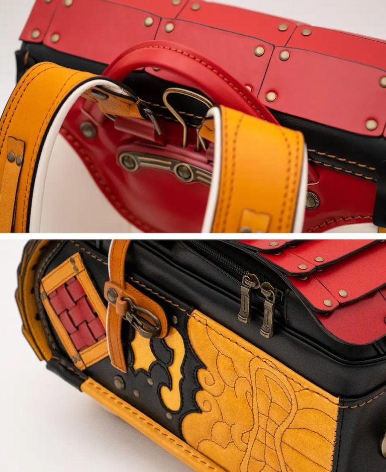 Samurai Armor-Inspired Randoseru Made from Scrap Leather | Spoon & Tamago