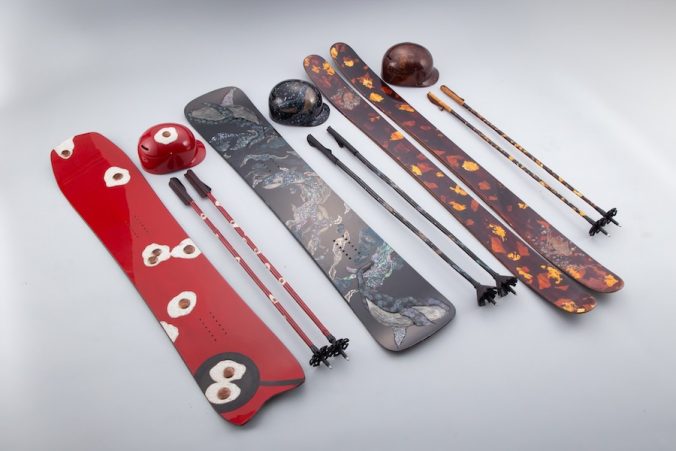 Furisode Snowboarder Sumire Morino Creates Urushi Snowboarding Gear for ...