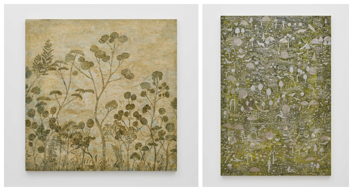 Flora and Fauna Unfold in the Multi-Layered Paintings of Nana Funo ...